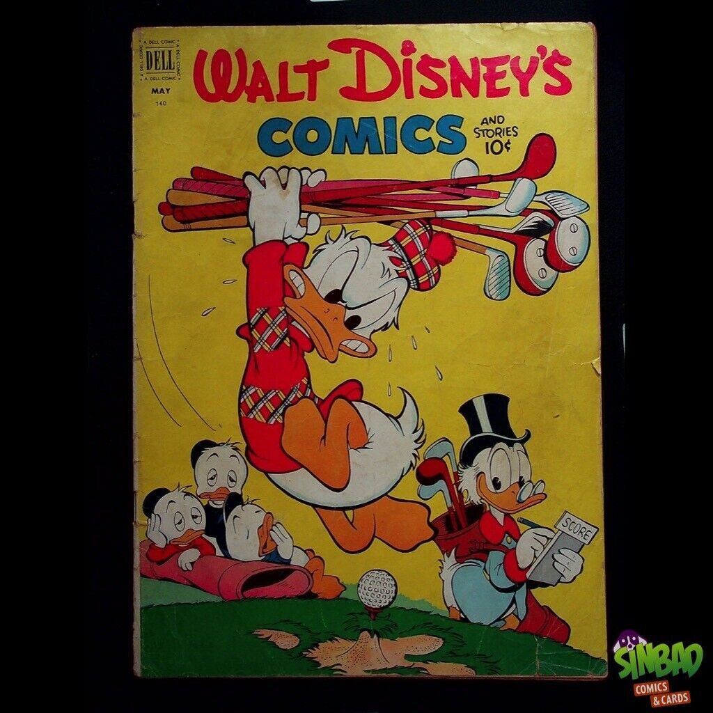 Walt Disney's Comics and Stories 140 1st app. Gyro Gearloose | Comic ...