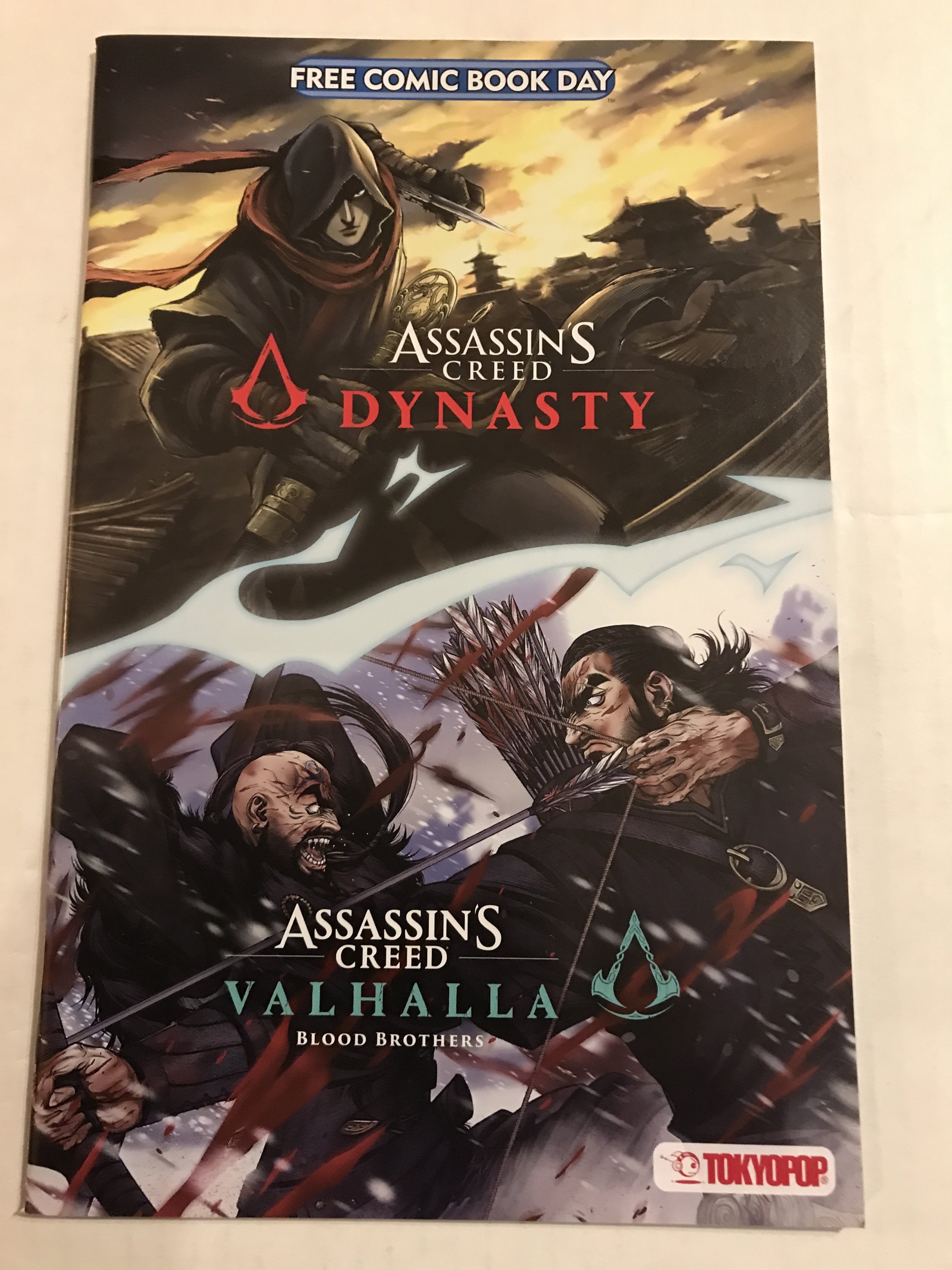 ASSASSINS CREED Dynasty / Valhalla #1 FCBD : Tokyo Pop 2021 NM-; video ...