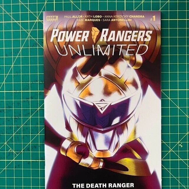 Power Rangers Unlimited Death Ranger #1 (2022) Unlockable Variant Boom ...