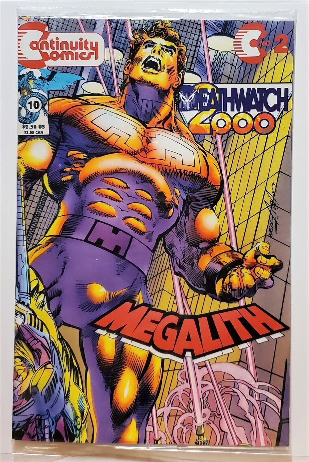 Megalith (2nd series) #2 (June 1993, Continuity) 8.5 VF+ | Comic Books ...