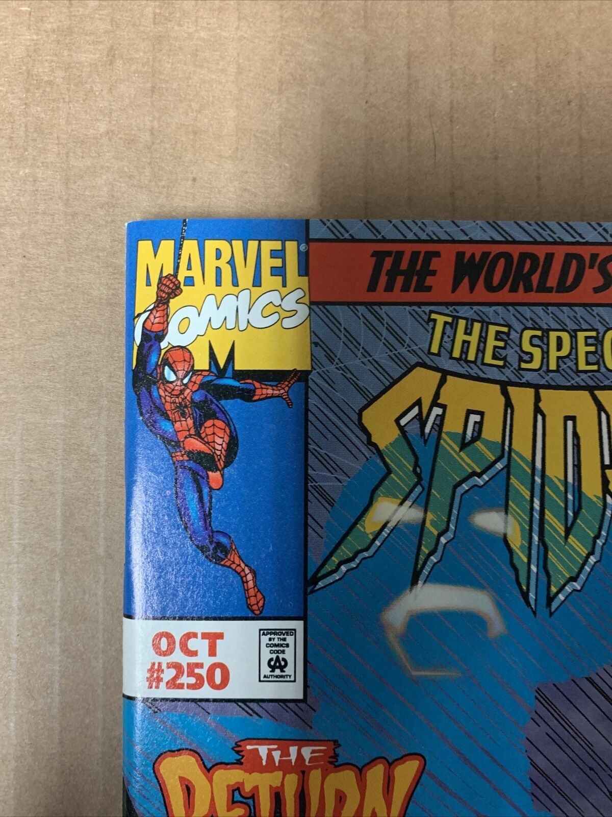 The Spectacular Spider-Man #250 (Marvel 1997) Cover Gatefold | Comic ...