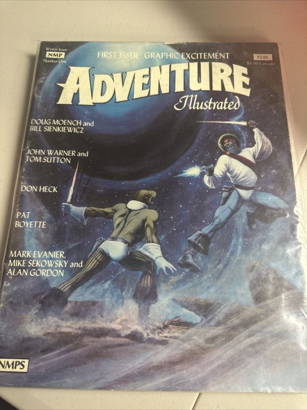 Vintage First Issue Graphic Excitement Adventure Illustrated 1981 Comic ...