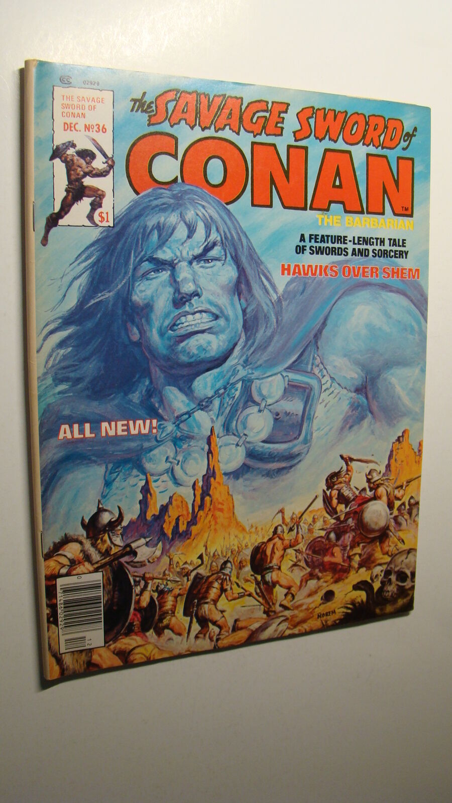 Savage Sword of Conan 36 *Solid Copy* Norem Cover ART Severin RE Howard ...
