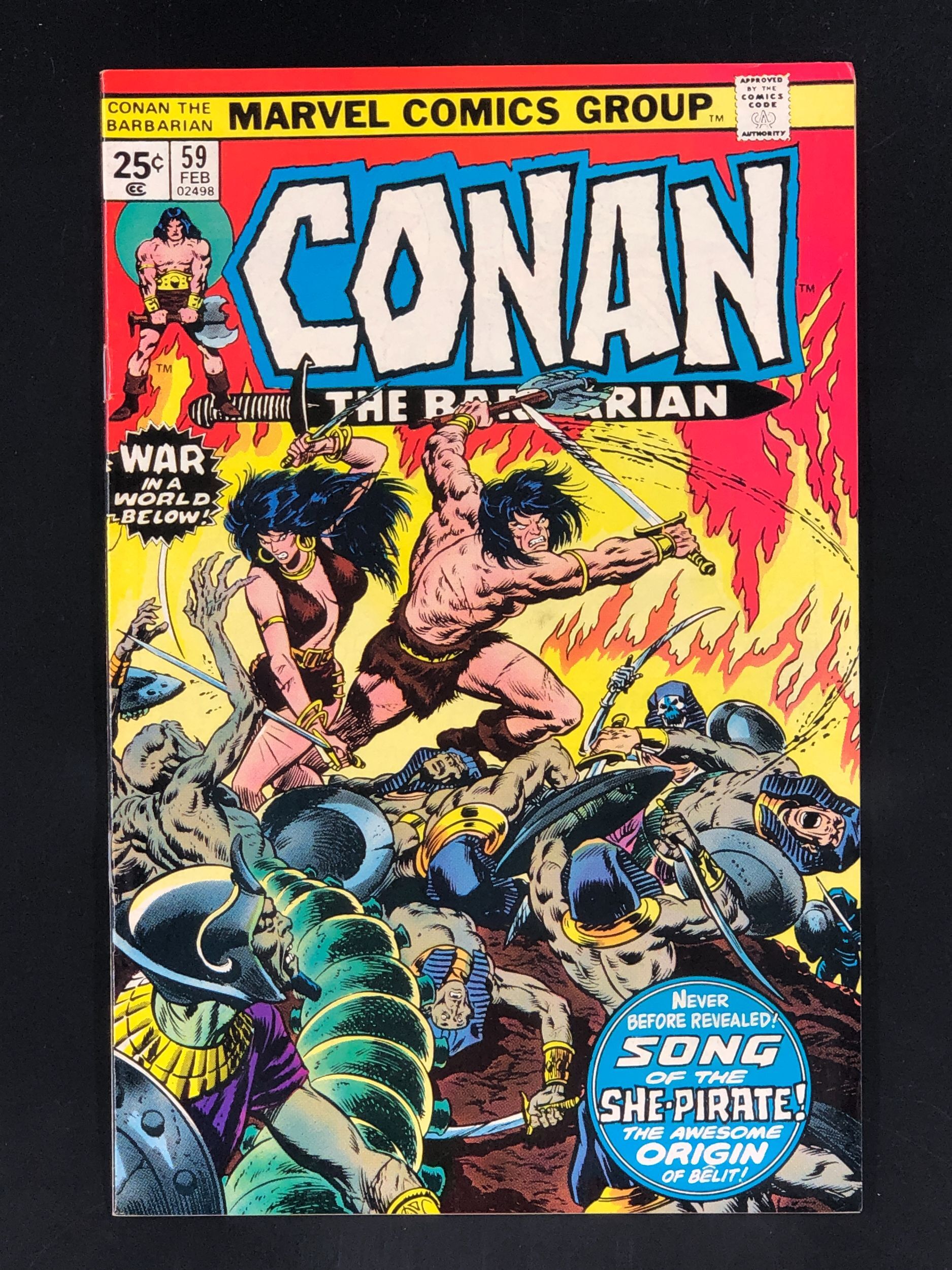 Conan the Barbarian #59 (1976) Origin of Belit | Comic Books - Bronze ...
