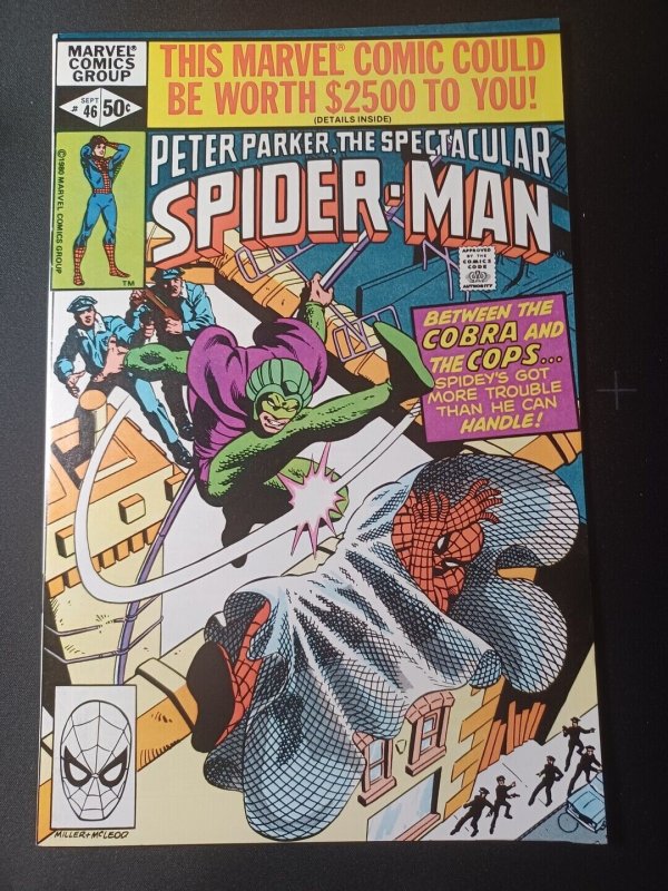 Spectacular Spider-Man #46 VF 1980 Marvel Comics C118A | Comic Books ...