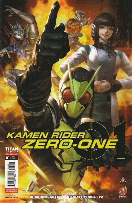 Kamen Rider Zero-One #1 Derrick Chew Variant Titan Comics 2022 | Comic ...