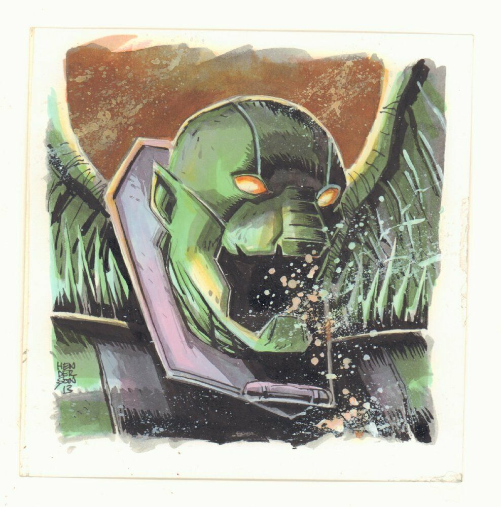 Annihilus Small Sized Painted Art Commission - Signed art by Mike ...