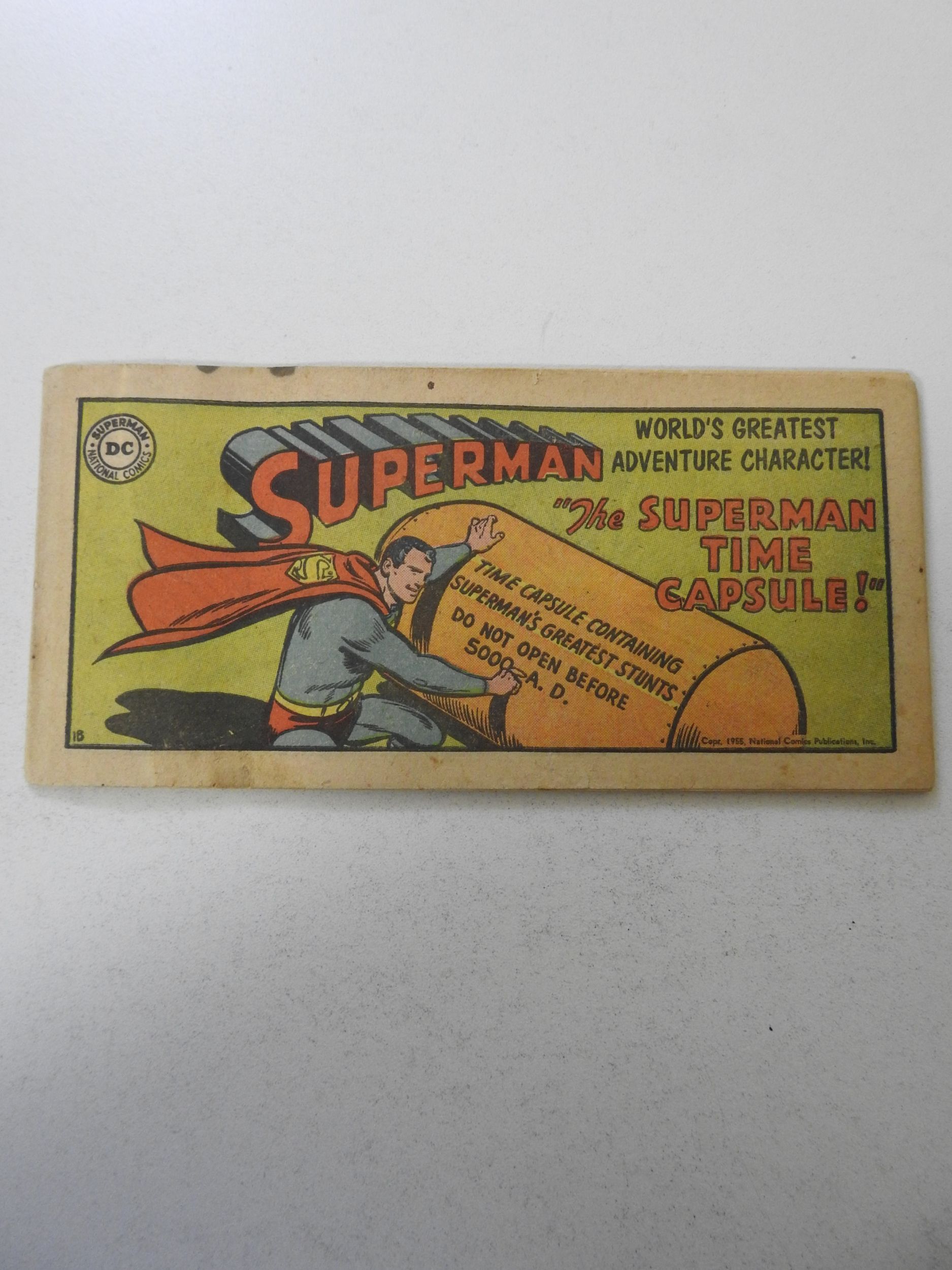 Superman: The Superman Time Capsule! Kellogg's Mini Comic Giveaway FN ...
