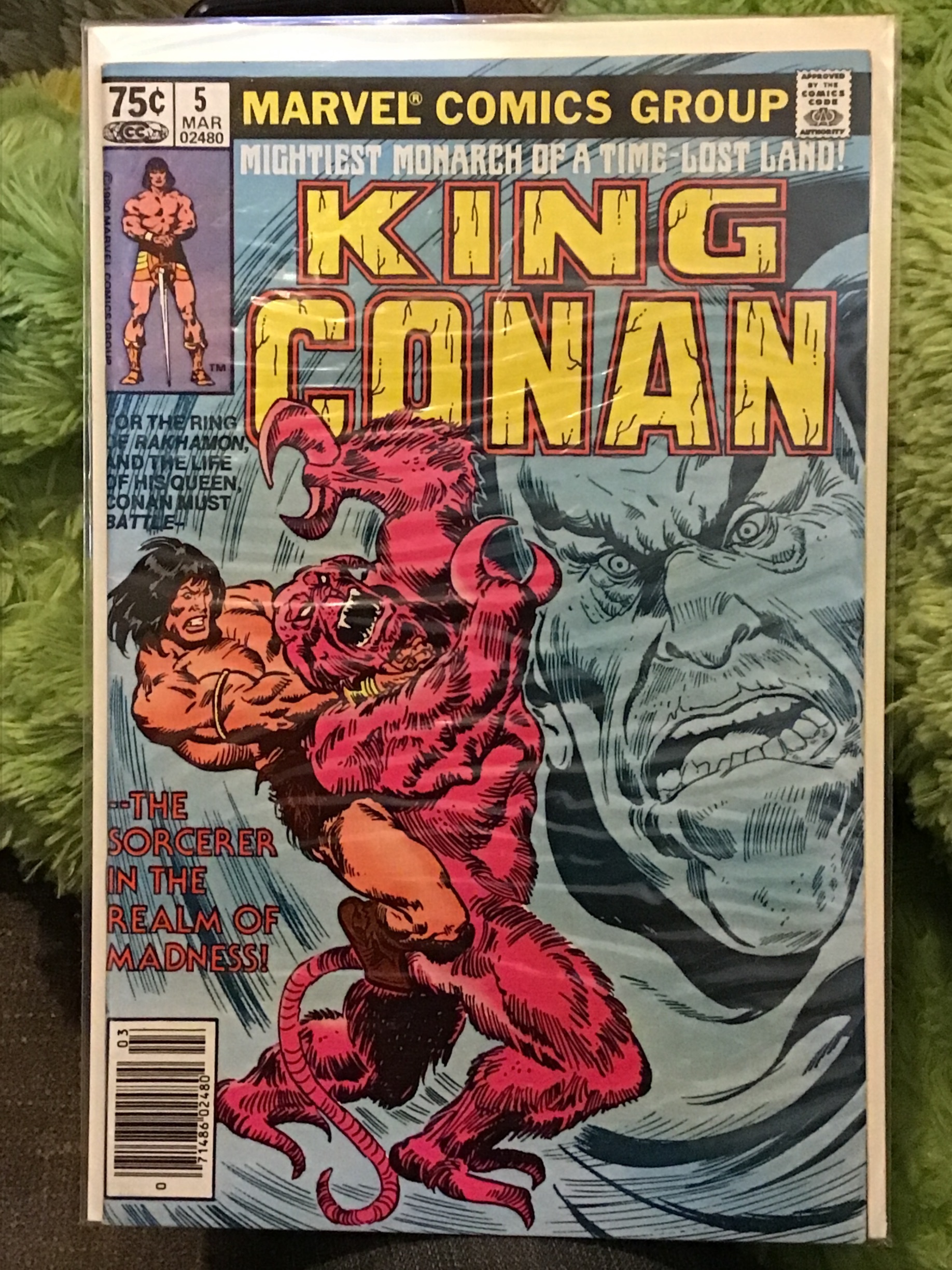 King Conan #5 (1981) | Comic Books - Bronze Age, Marvel, Conan, Horror & Sci-Fi / HipComic