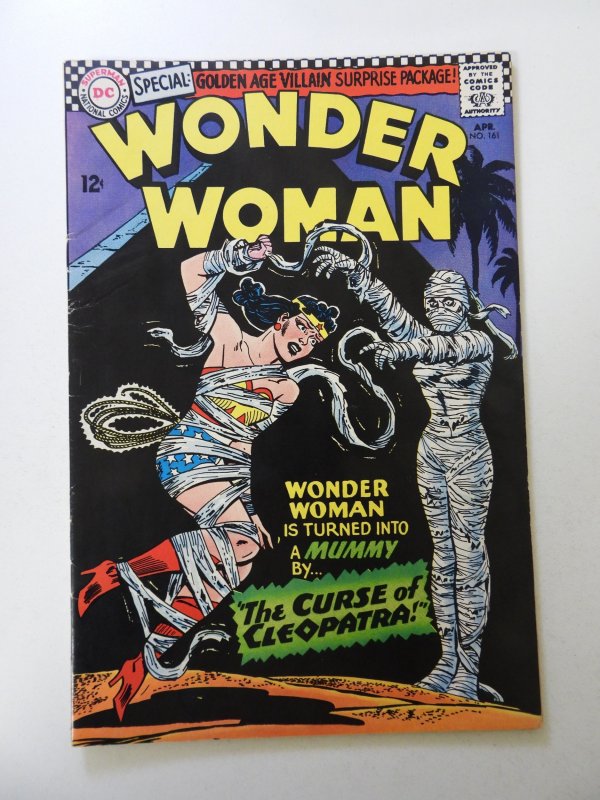 Wonder Woman #161 (1966) FN/VF condition "ink back cover" | Comic Books ...