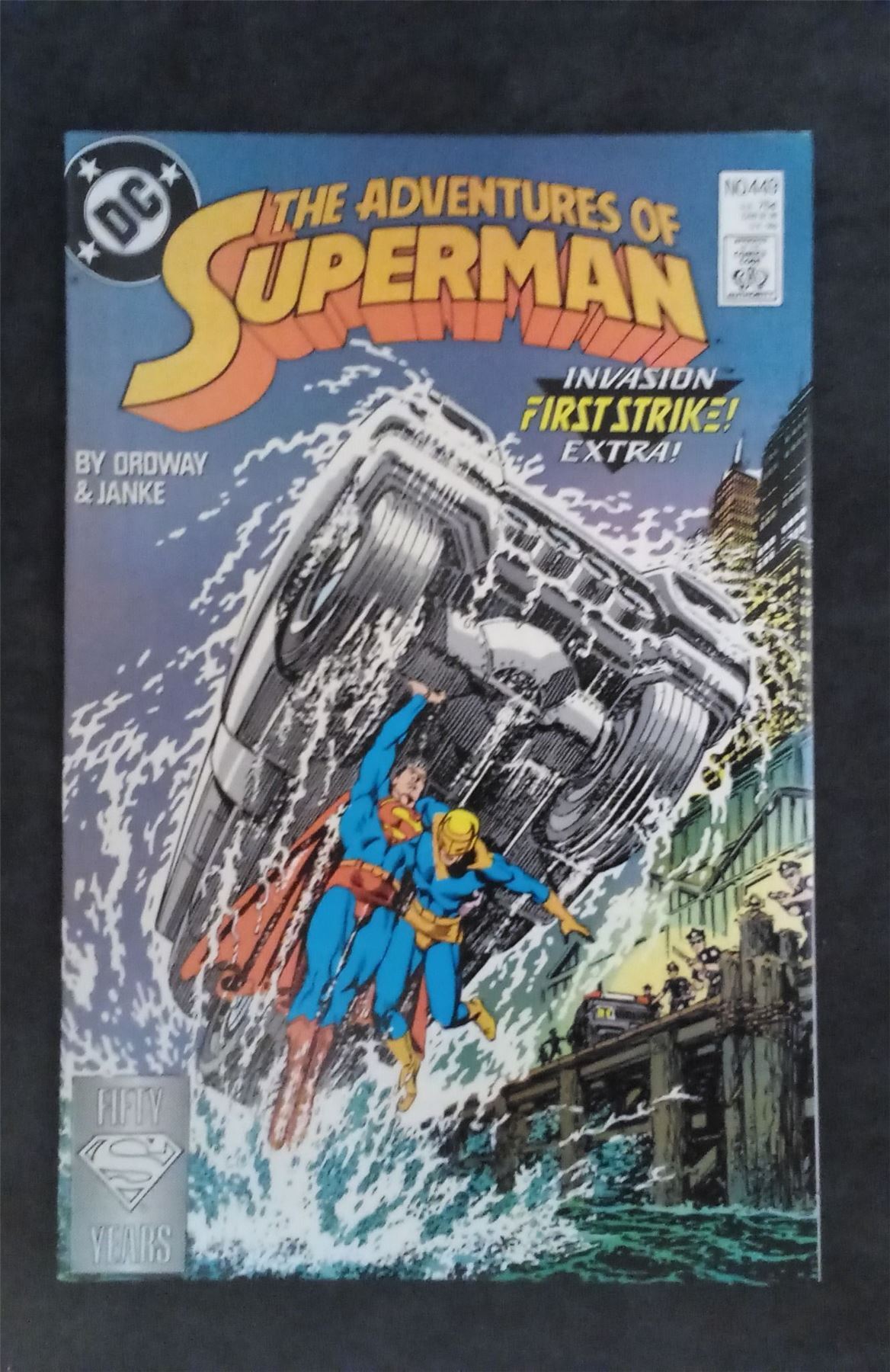 Adventures of Superman #449 1988 dc-comics Comic Book dc-comics Comic ...