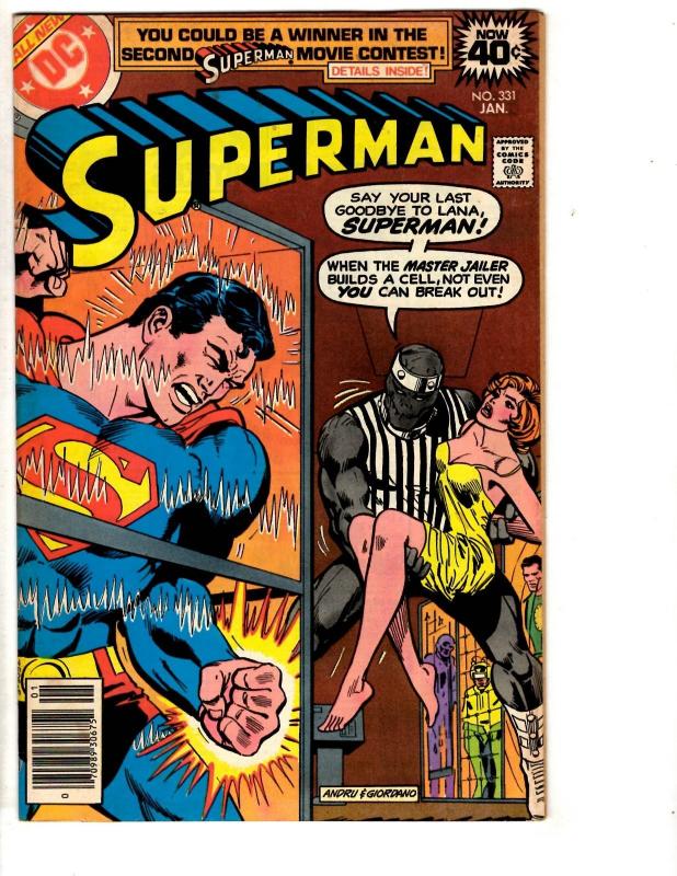 10 Adventures Of Superman DC Comics #323 324 325 326 327 330 331 332 ...