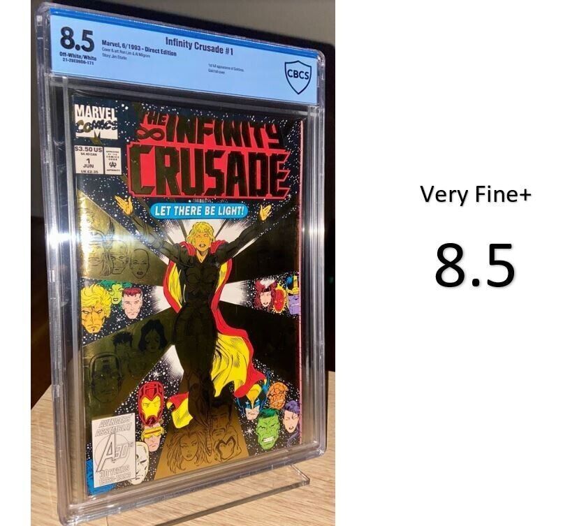 Infinity Crusade #1 - Key & 1st full appearance of Goddess! CBCS 8.5 ...