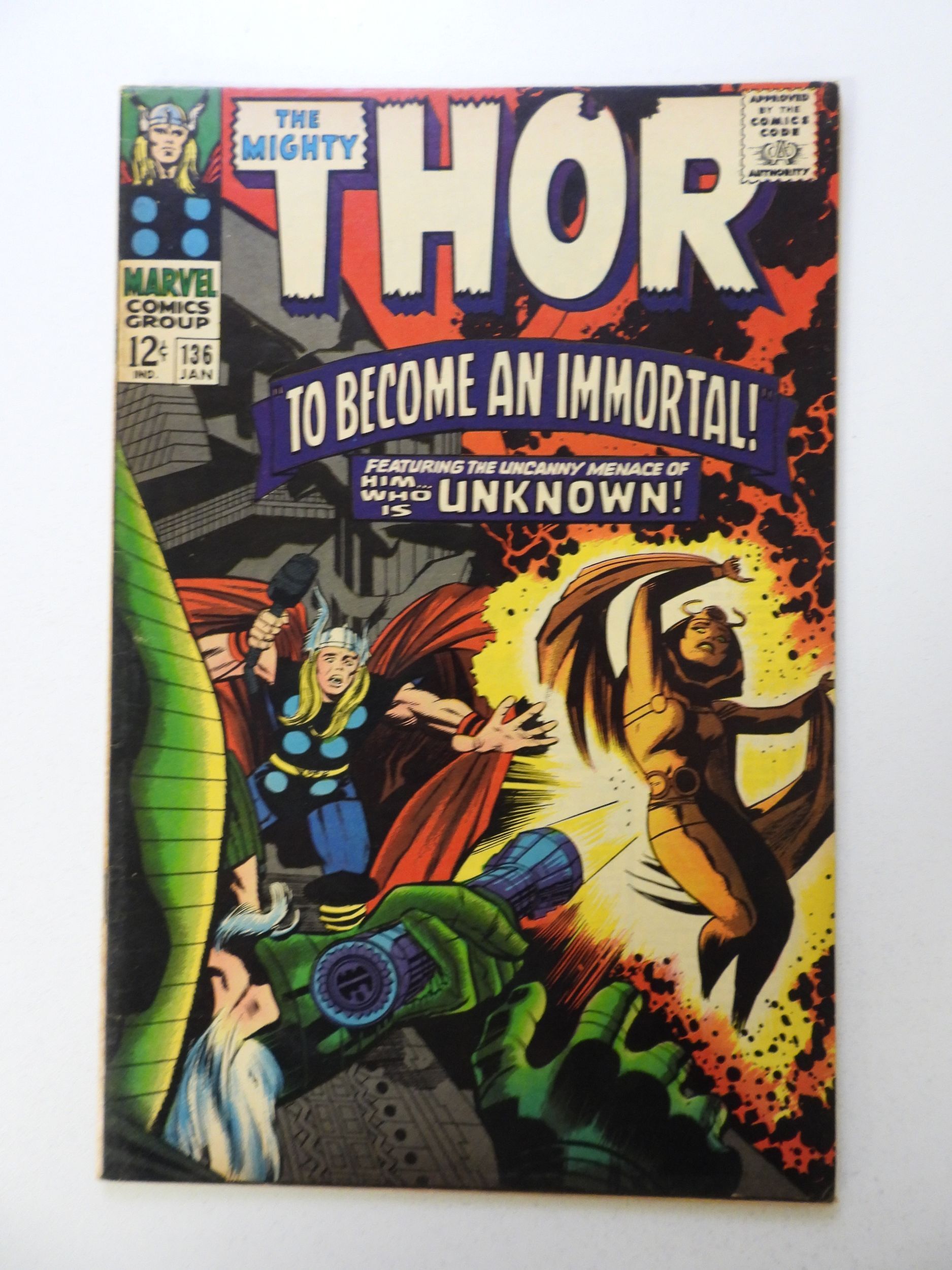 Thor #136 FN/VF condition | Comic Books - Silver Age / HipComic