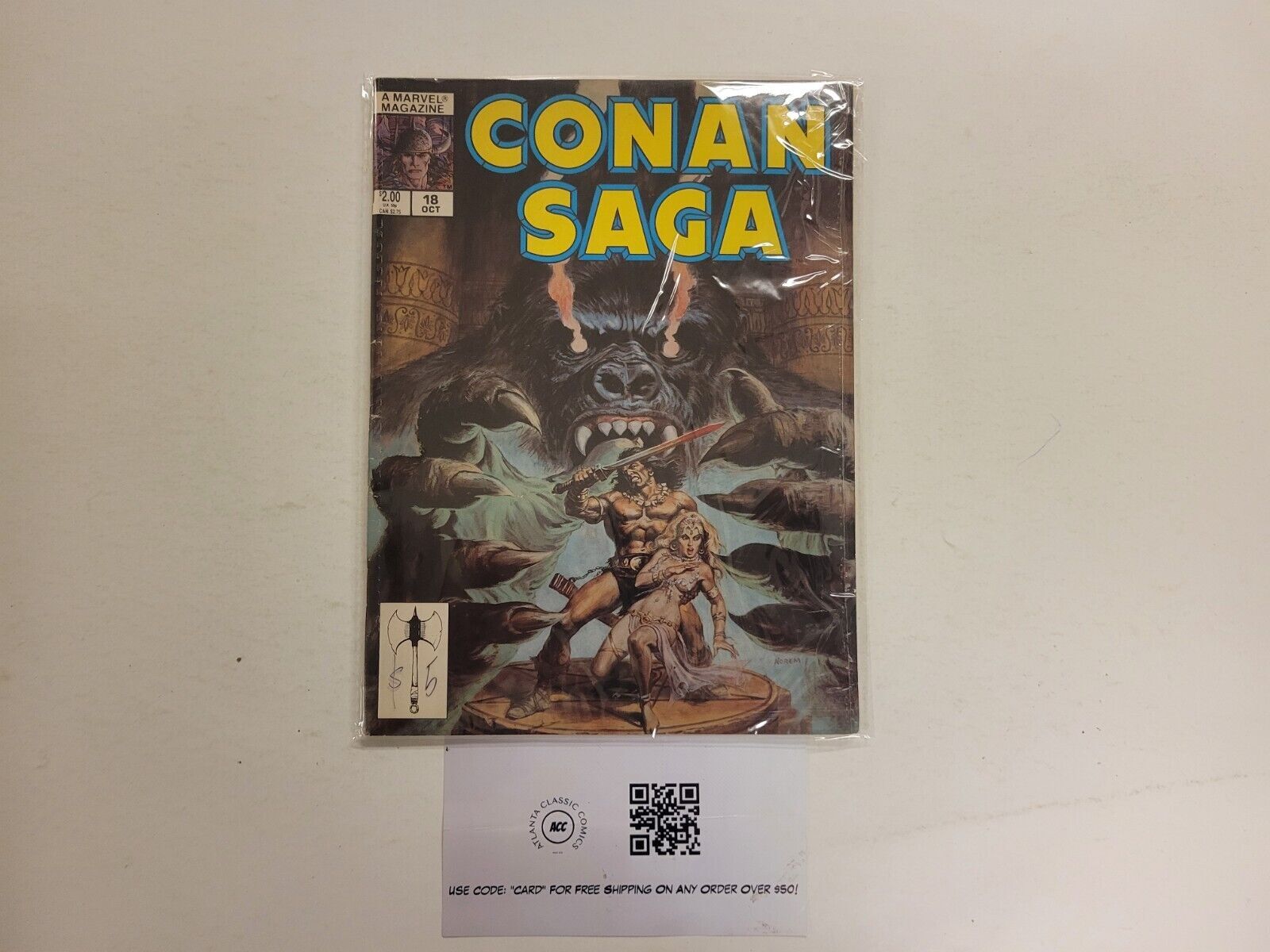 Conan Saga #18 VF Marvel Comics Magazine 10 TJ24 | Comic Books - Copper ...