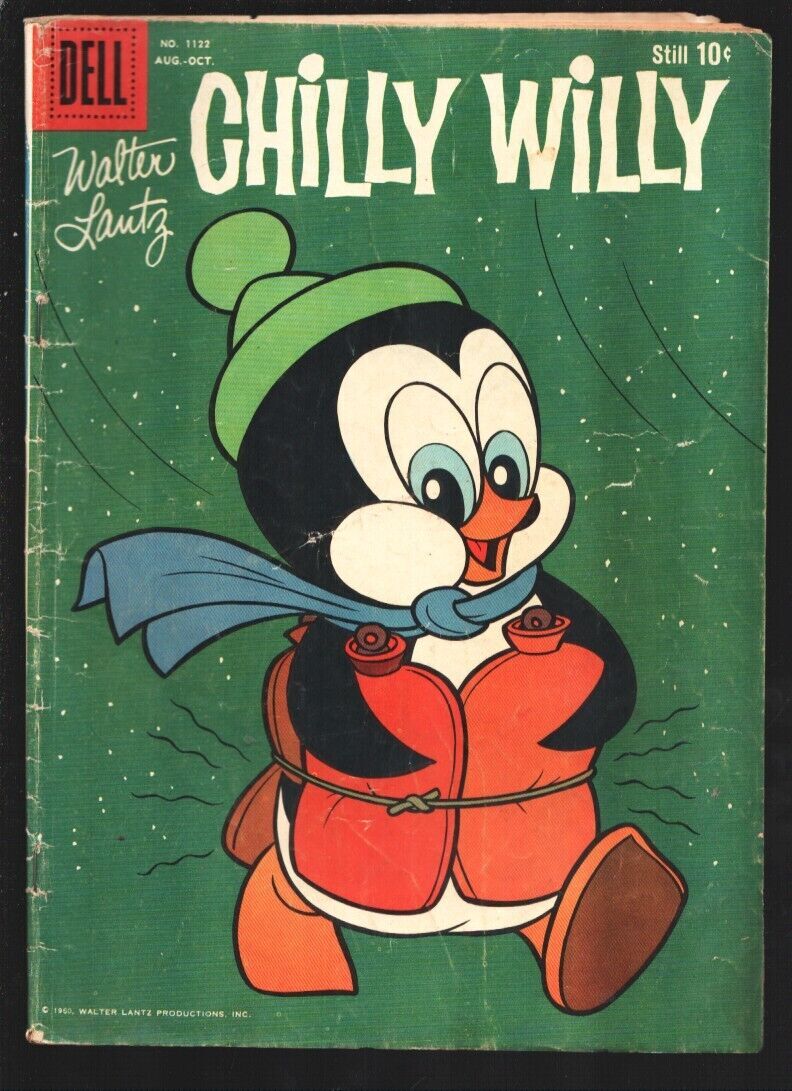 Chilly Willy-Four Color Comics #1122 1960-Dell-Walter Lantz-VG | Comic ...