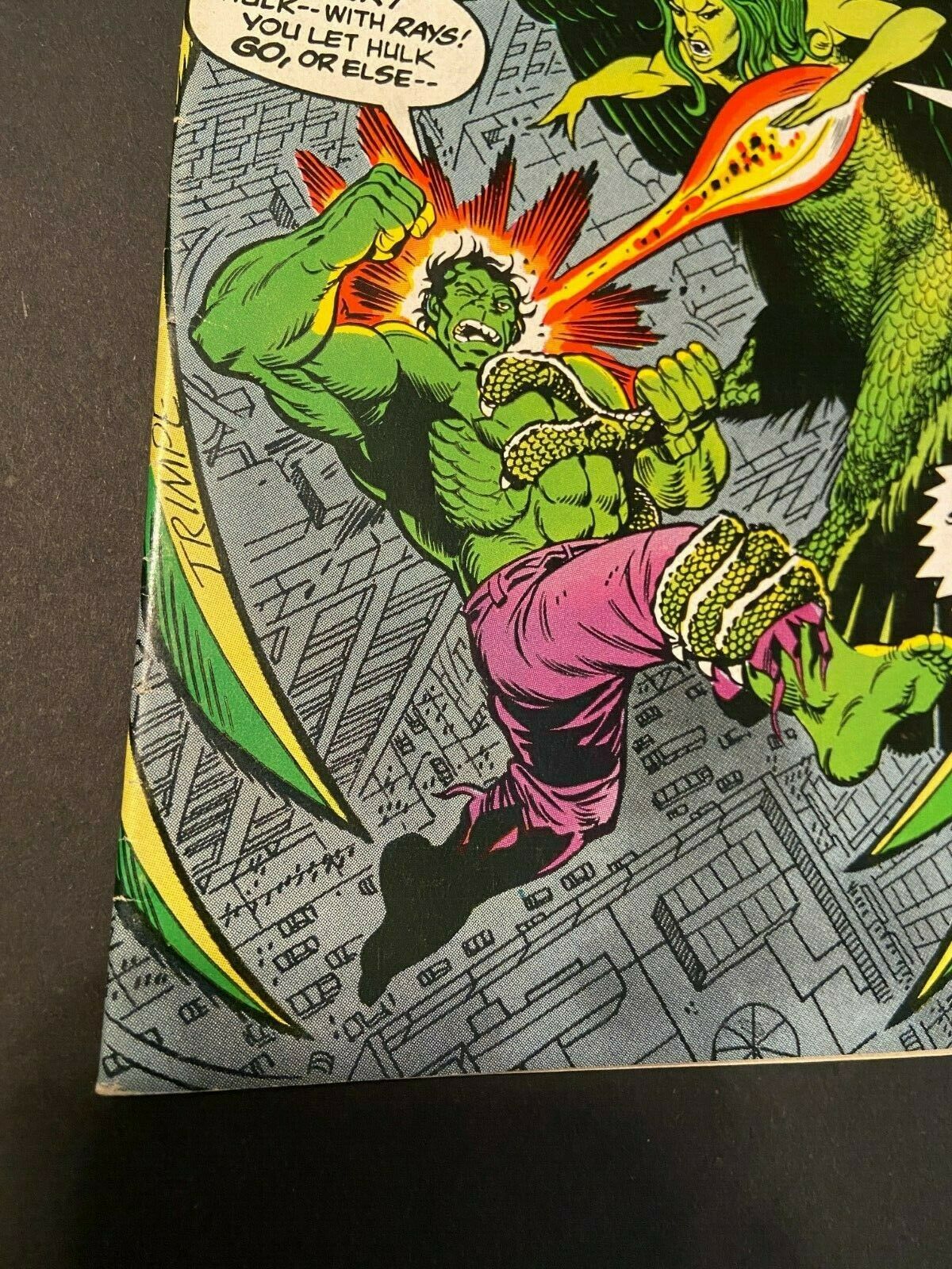 The Incredible Hulk 168 FN/VF 1st appearance of Harpy (Marvel Oct. 1973 ...