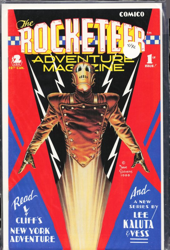 The Rocketeer Adventure Magazine #1 (1988) The Rocketeer | Comic Books ...