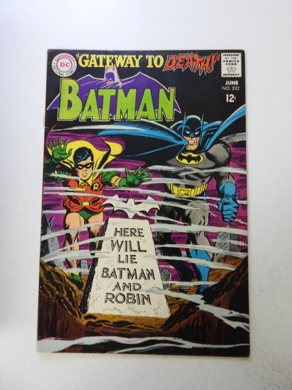 Batman #202 (1968) FN/VF condition | Comic Books - Silver Age, DC ...