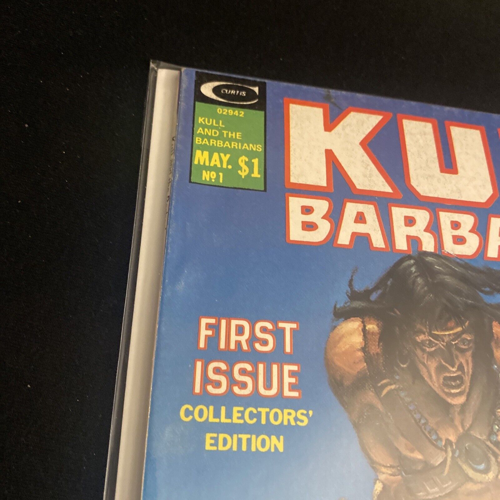 Kull and the Barbarians 1975 #1 Marvel/Curtis Whelan Wolfman Wein ...