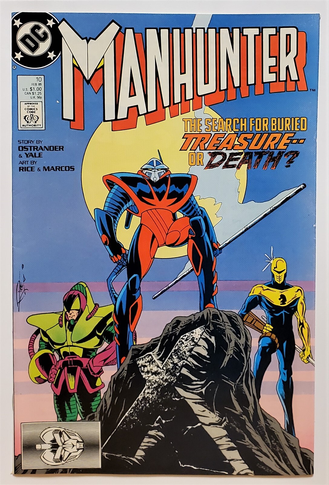 Manhunter (2nd Series) #10 (Feb 1989, DC) 7.0 FN/VF | Comic Books ...