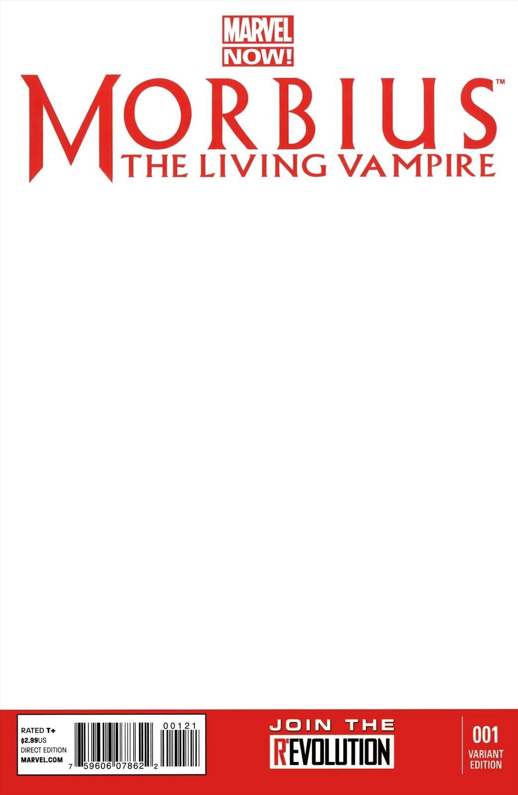 Morbius: The Living Vampire (2nd Series) #1A FN; Marvel | blank - we ...