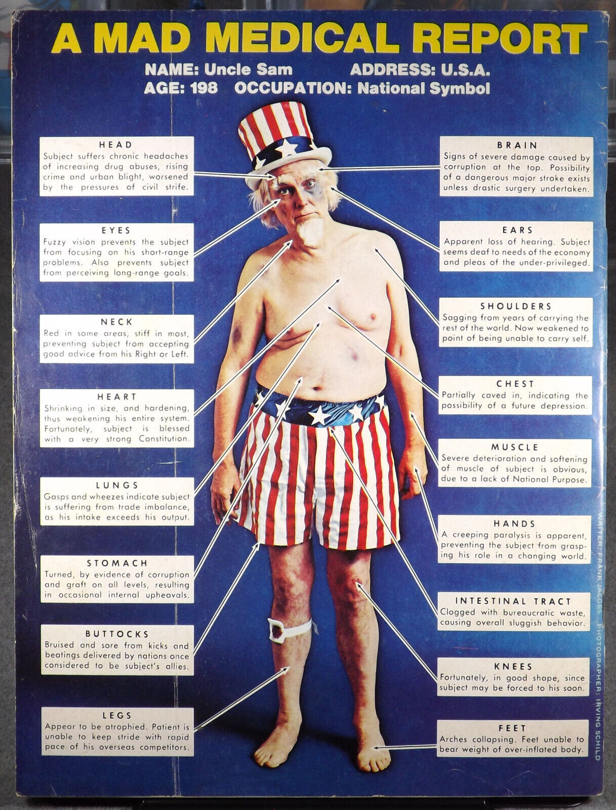 MAD MAGAZINE #168 FN- July 1974 EC Comics Vinatge Al Jaffe Don Martin ...