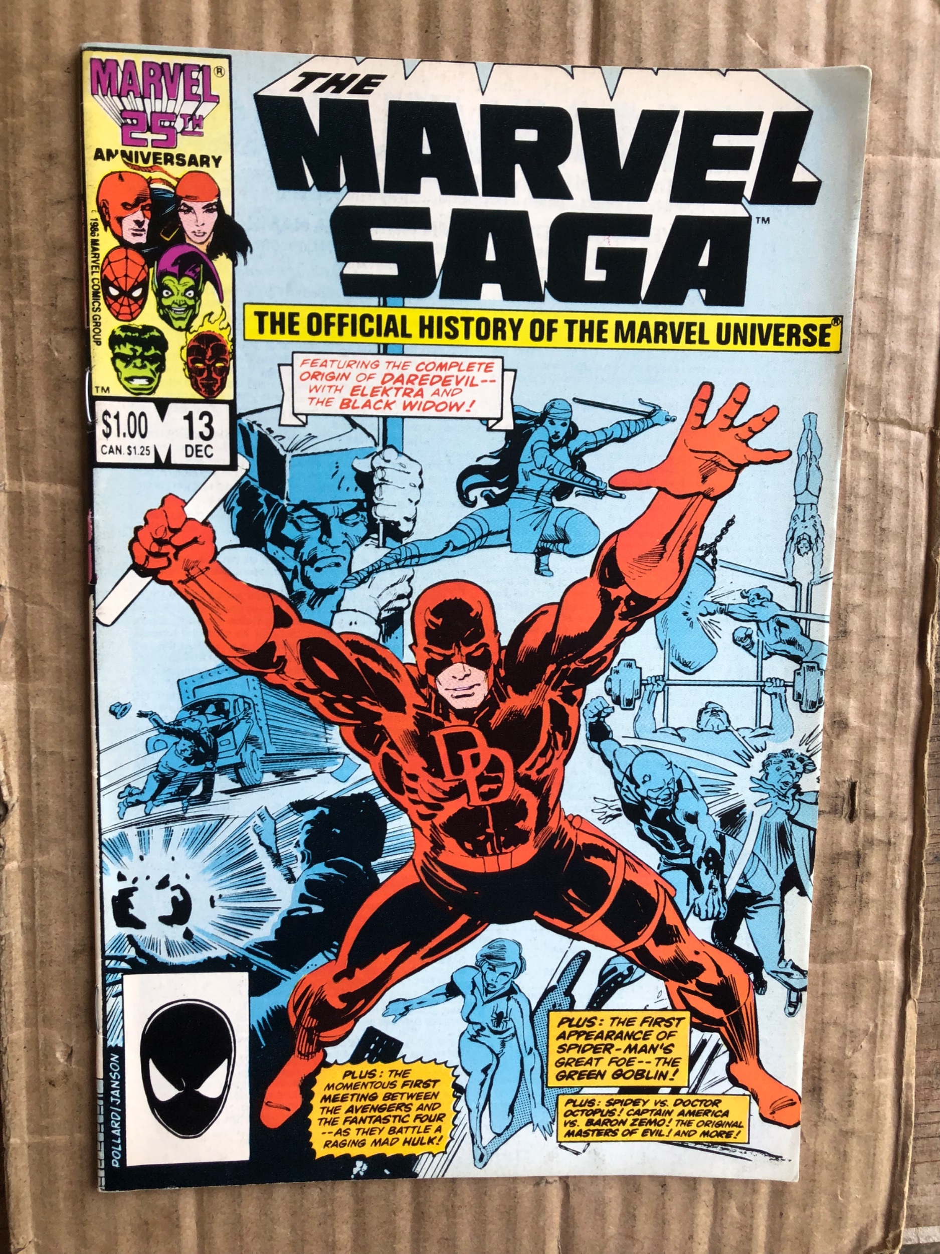 The Marvel Saga The Official History of the Marvel Universe #13 (1986 ...