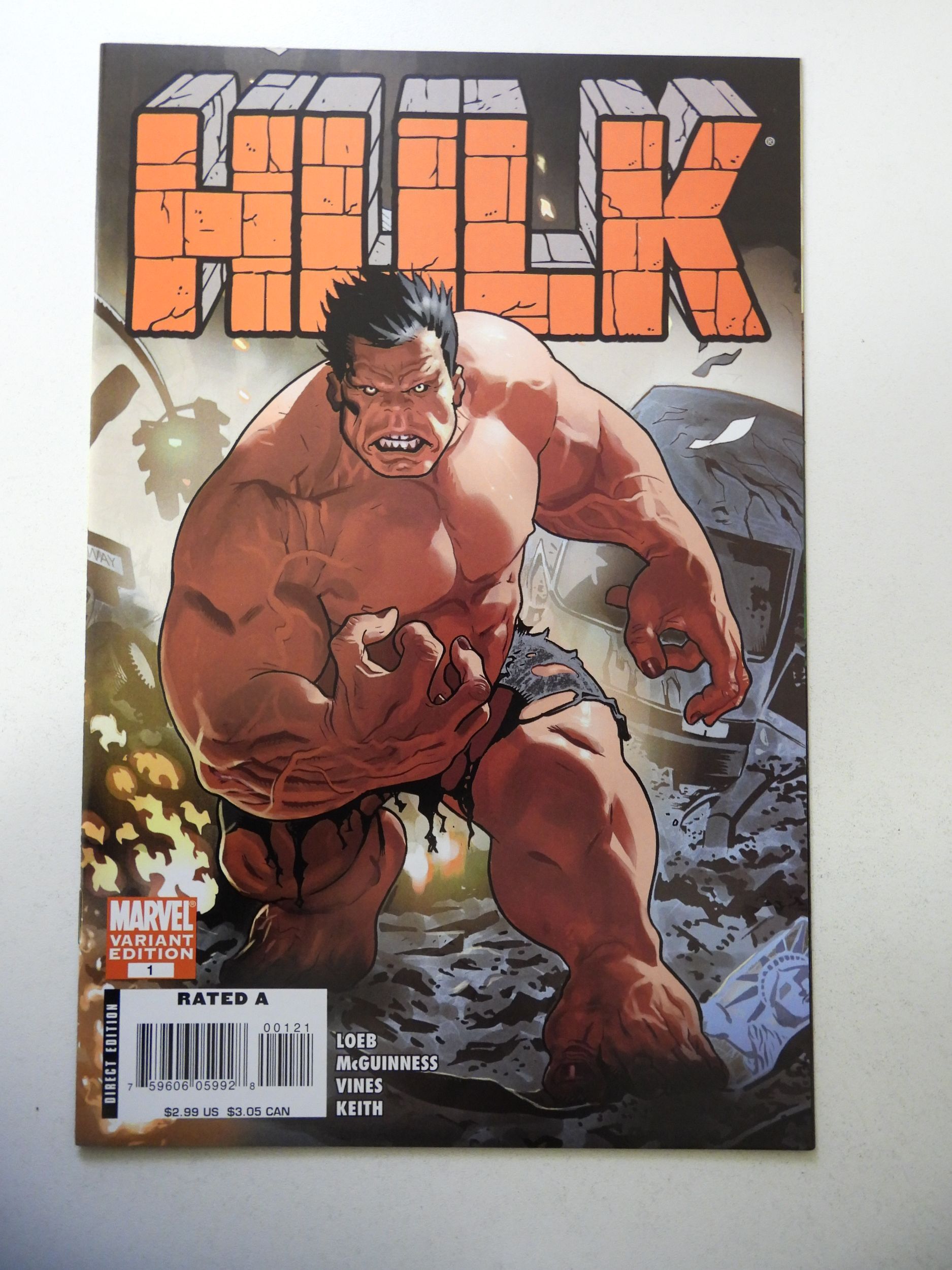 Hulk #1 Acuna Cover (2008) 1st App of Red Hulk! VF+ Condition | Comic ...