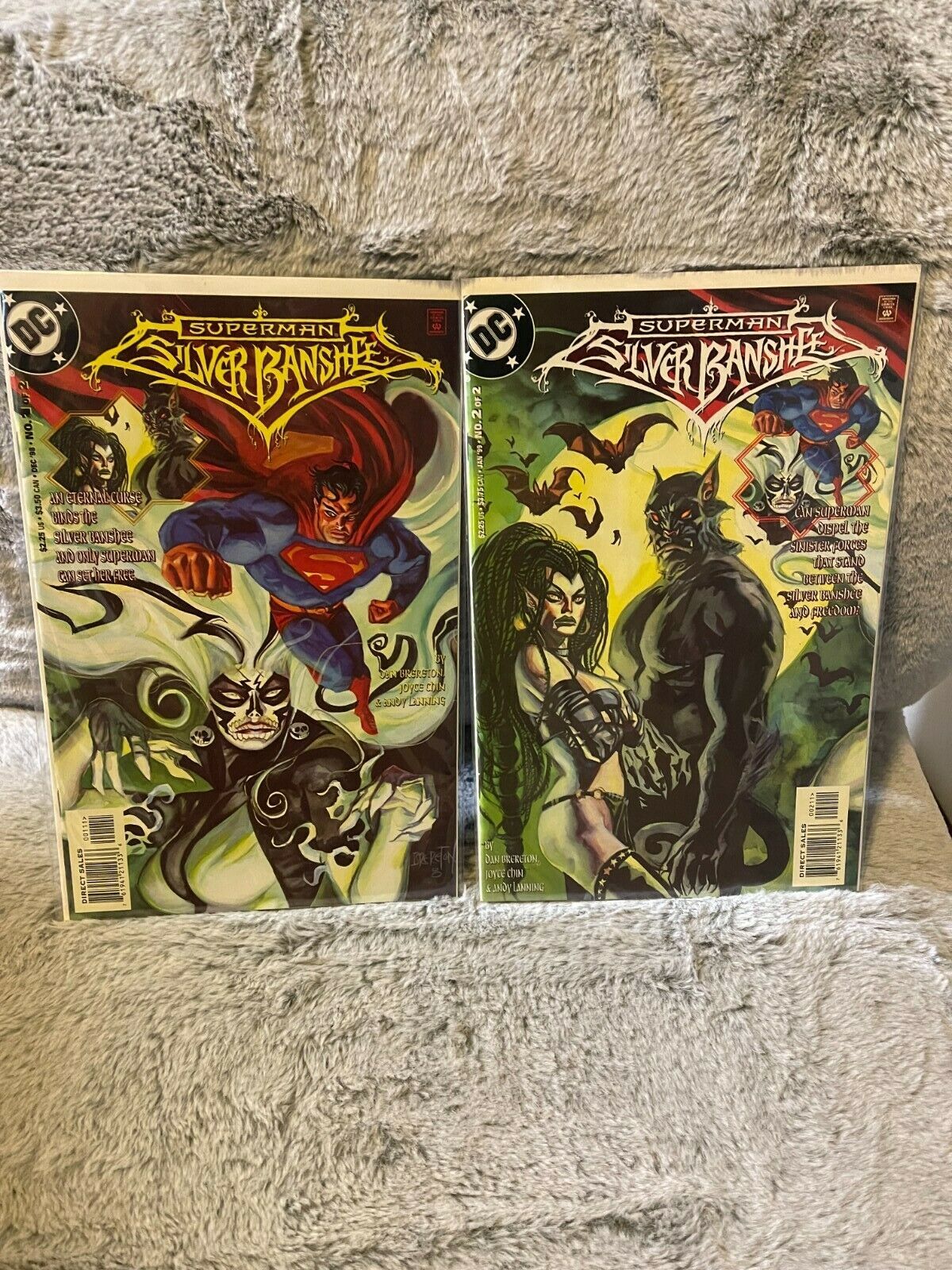Superman * Silver Banshee Complete SET 1-2 Joyce Chin DC 1998 | Comic ...