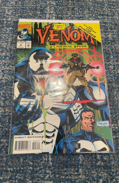Venom: Funeral Pyre #3 (1993) | Comic Books - Modern Age, Marvel, Venom ...