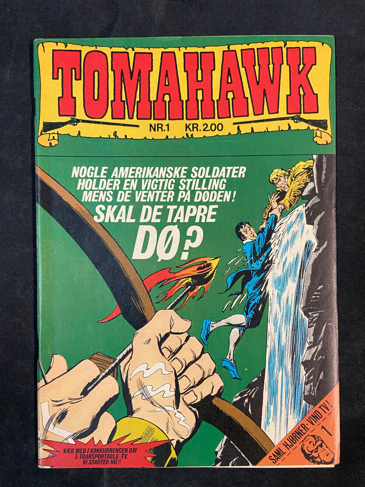 Tomahawk NR.1 Danish Comic 1969 Frank Frazetta ART FN/VF | Comic Books ...