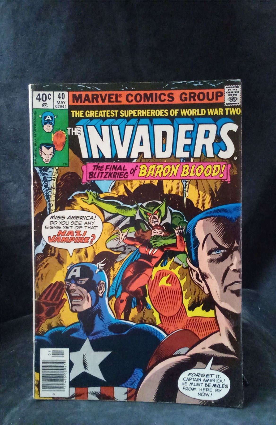 The Invaders #40 1979 Marvel Comics Comic Book | Comic Books - Modern ...