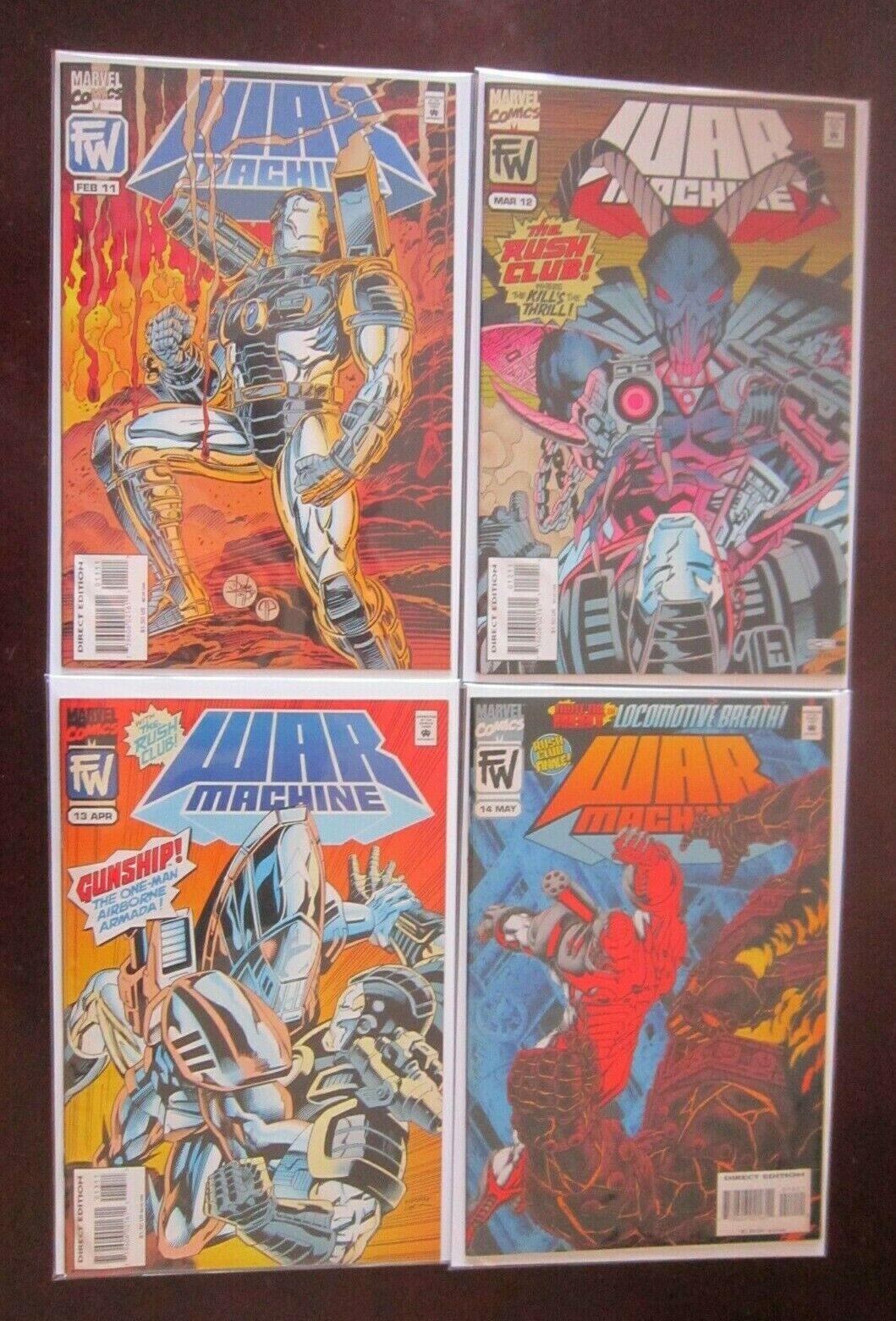 War Machine comic lot from #2 end #21 all 18 diff books 6.0 FN (1994 ...