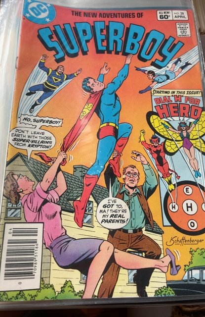 The New Adventures of Superboy #28 Newsstand Edition (1982) | Comic ...