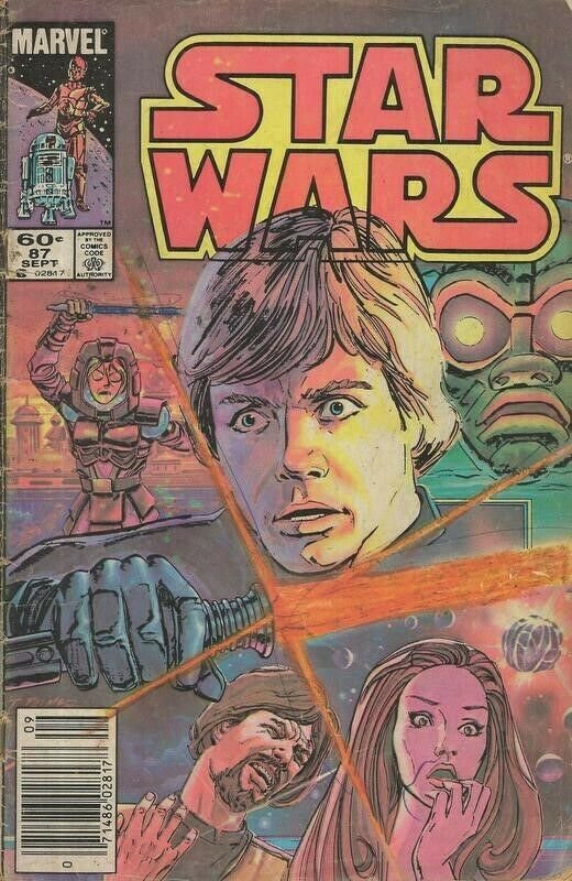 Star Wars #87 ORIGINAL Vintage 1984 Marvel Comics | Comic Books ...