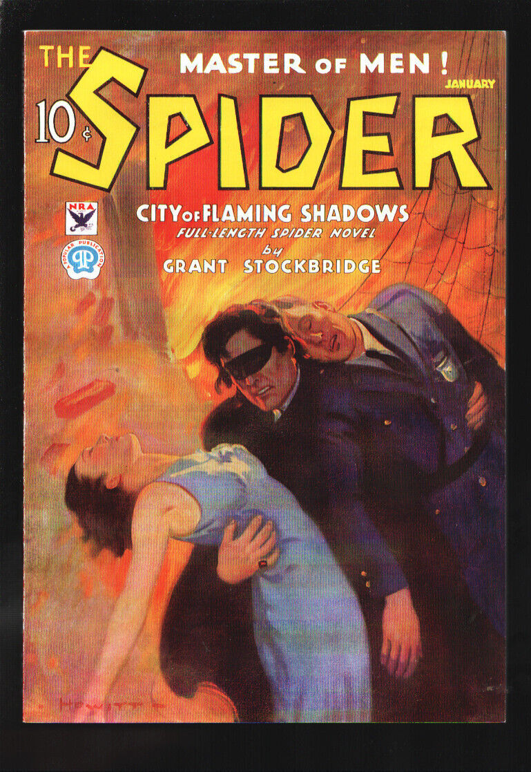 The Spider Pulp Replica 1/1934-Giraso-Reprints-Reprints "City of ...