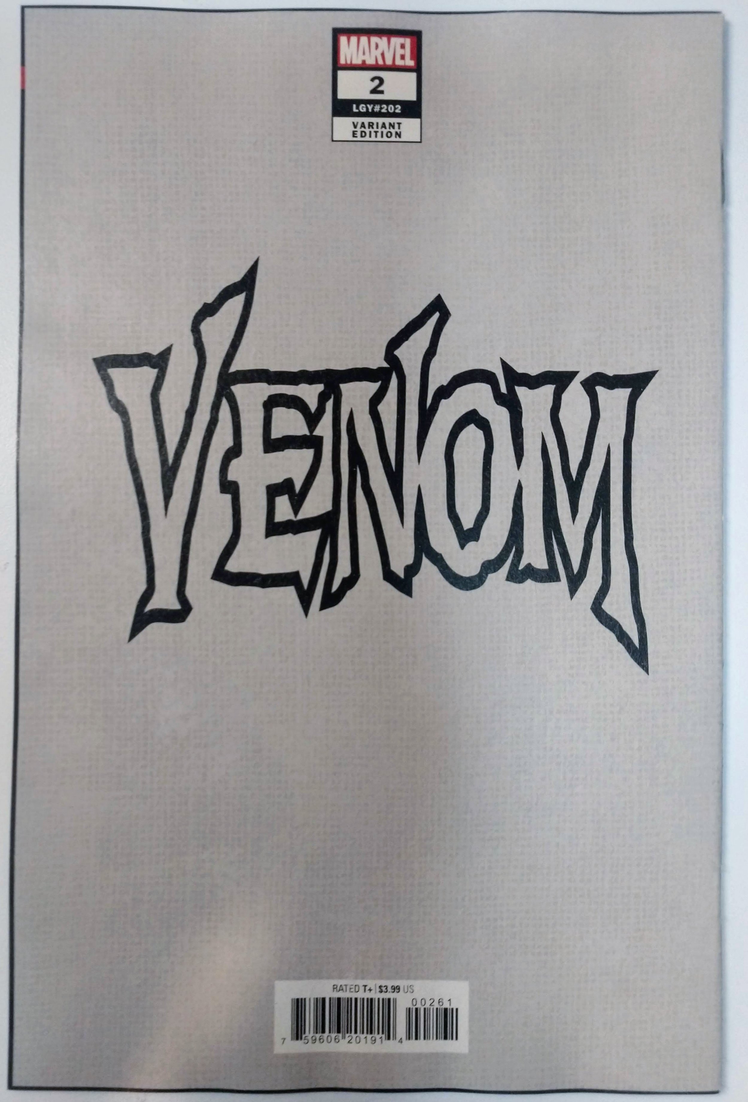 Venom #2 (9.4, 2022) Bryan Hitch - Walmart Copy, 1st App of Archer Lyle ...