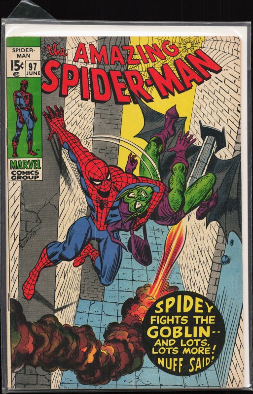 The Amazing Spider-Man #97 (1971) Spider-Man | Comic Books - Bronze Age ...