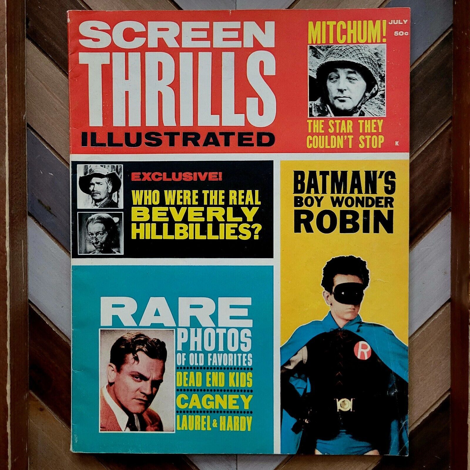 Screen Thrills Illustrated Magazine Vol.2 #1 FN+ (Jul 1963) Mitchum ...