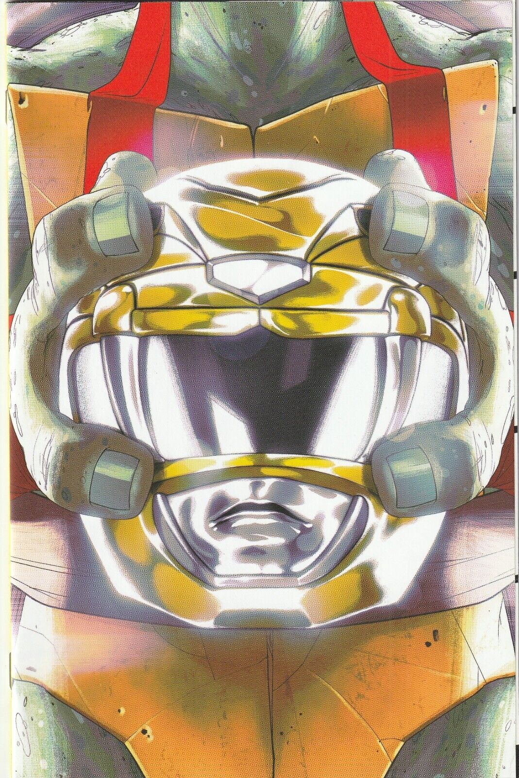 Power Rangers Teenage Mutant Ninja Turtles # 2 Helmet Variant C NM IDW ...