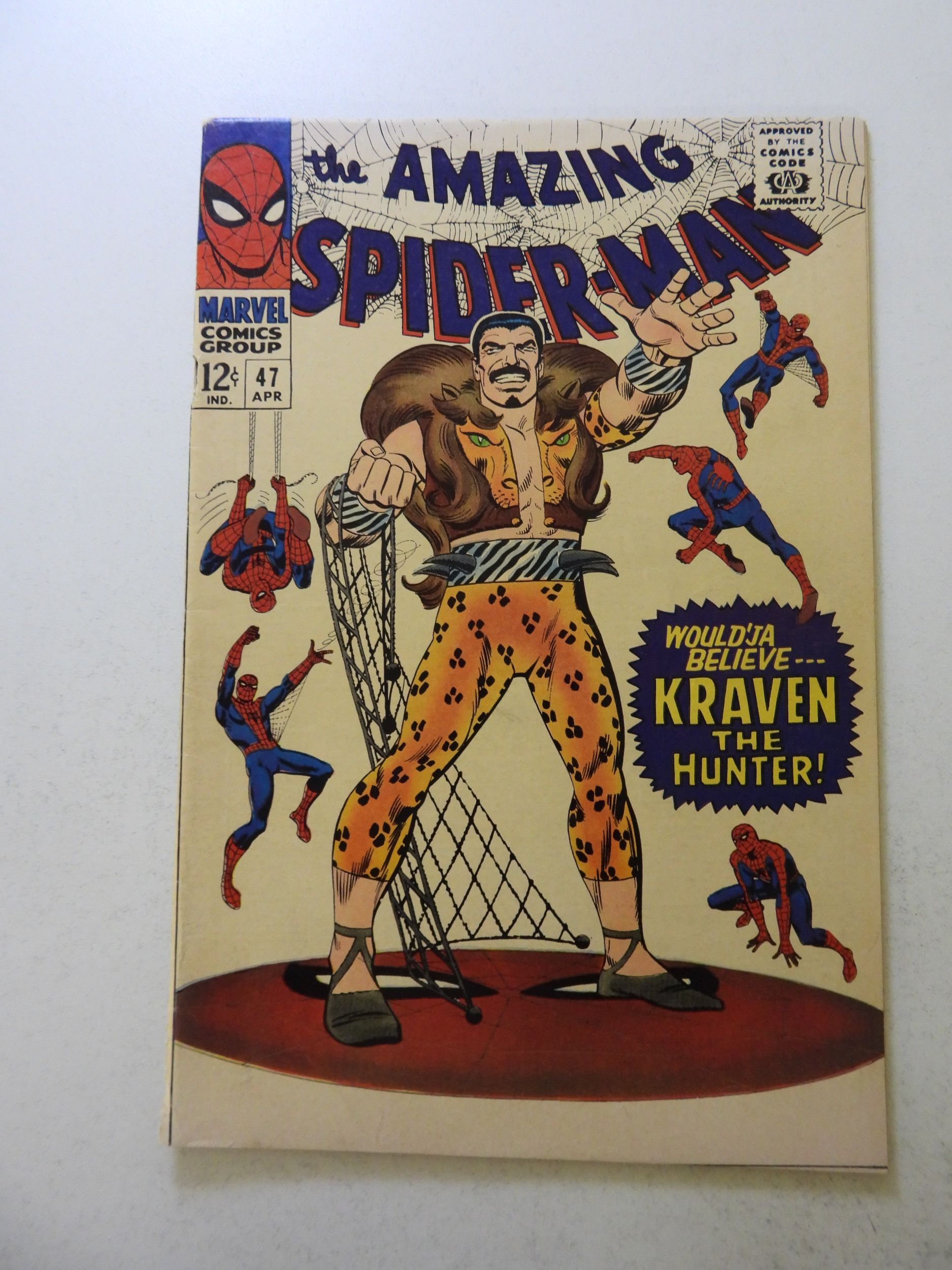 The Amazing Spider-Man #47 (1967) FN+ condition 1/4" spine split ...