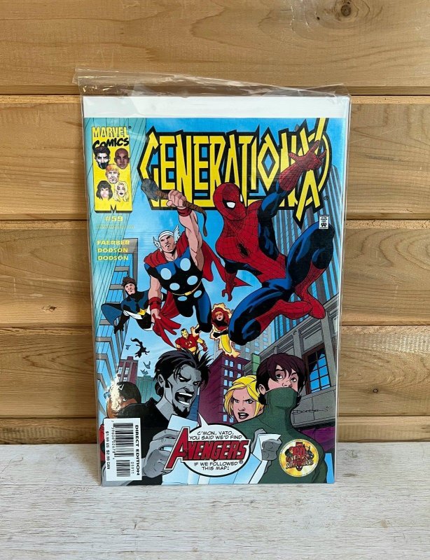 Marvel Comics Generation X #59 Vintage 2000 Avengers | Comic Books ...