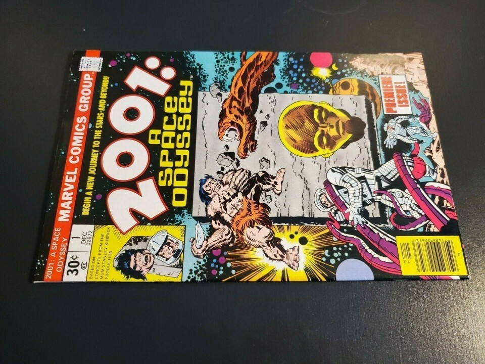 2001 A Space Odyssey #1 (1976) VF+ (8.5) Classic Jack Kirby Cover Art ...