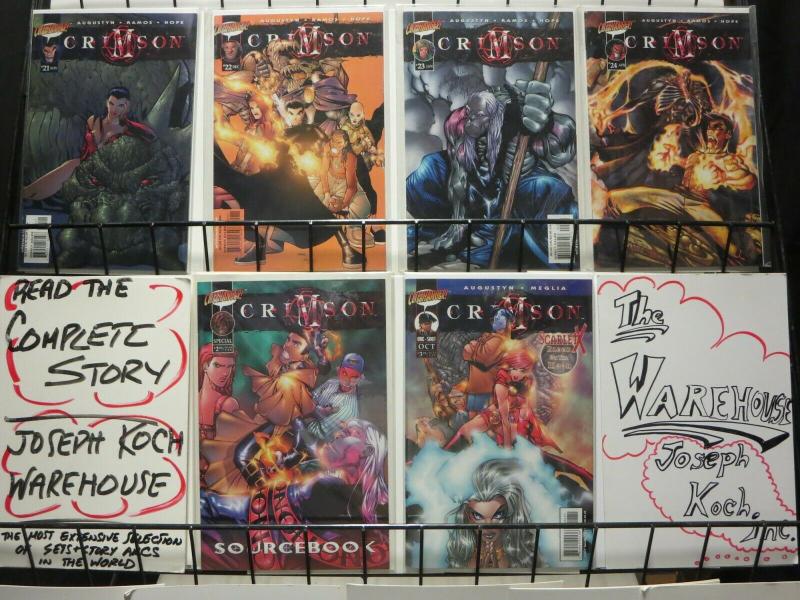 CRIMSON (Image,1998) #1-24 PLUS Specials and Variants! Humberto Ramos ...