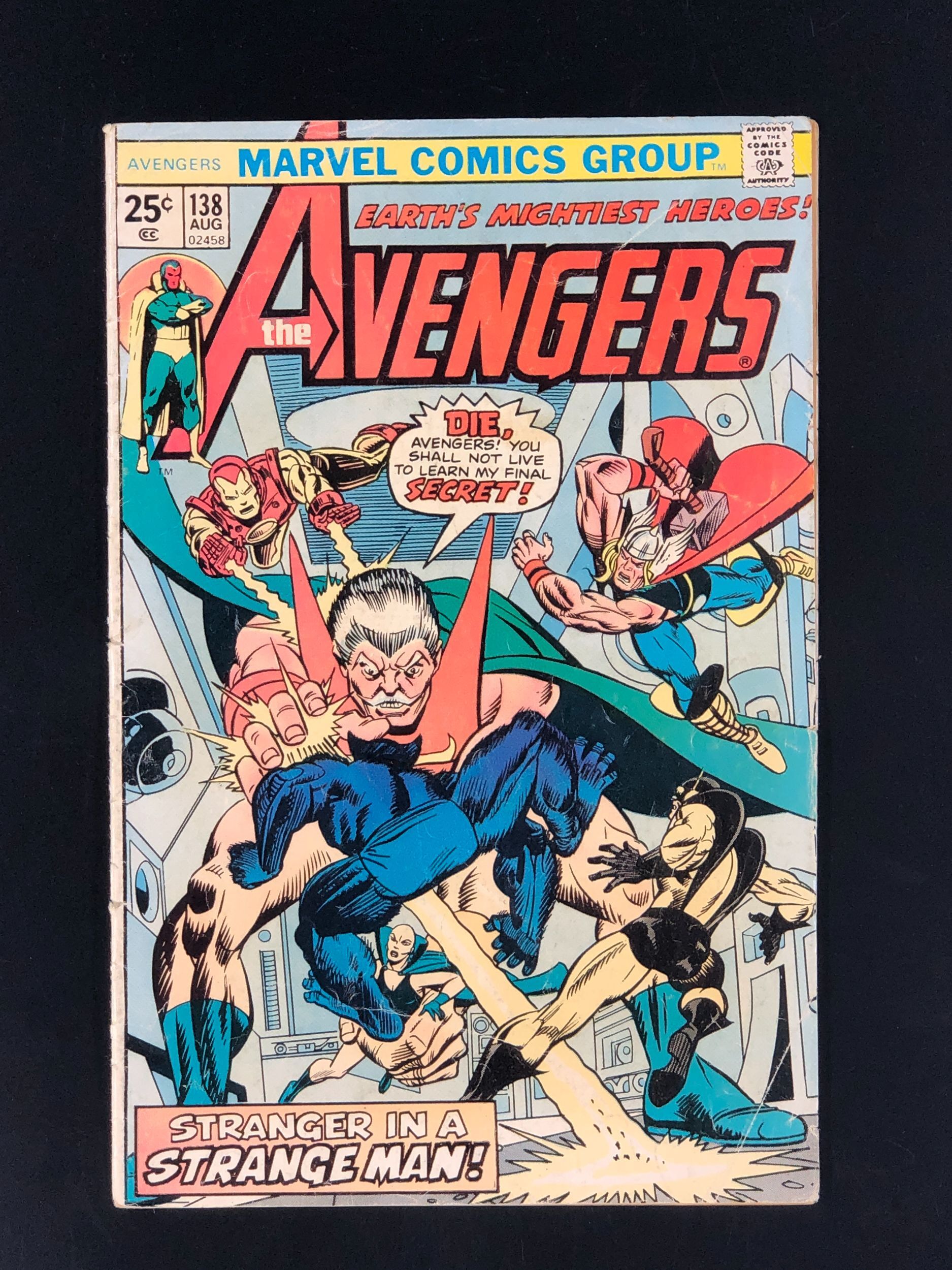 The Avengers #138 (1975) GD Stranger Appearance. Moondragon | Comic Books - Bronze Age, Marvel ...