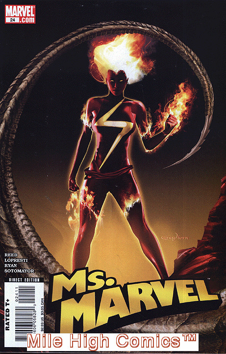 MS. MARVEL (2006 Series) (MARVEL) (CAROL DANVERS) #24 Good Comics Book ...