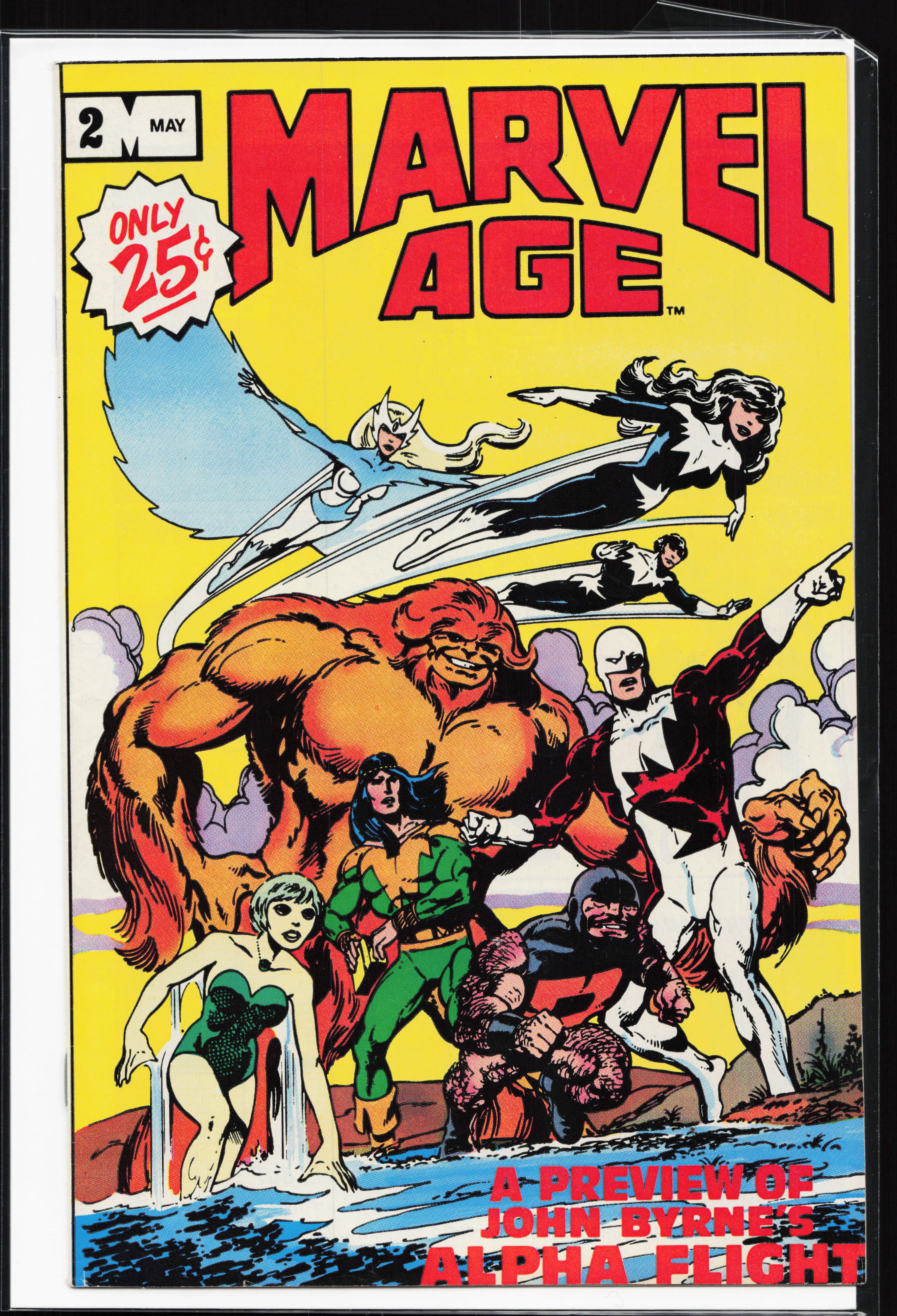 Marvel Age #2 (1983) Alpha Flight | Comic Books - Bronze Age, Marvel ...