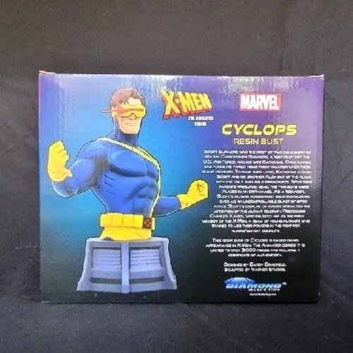 Diamond Select X-Men The Animated Series Cyclops Mini Resin Bust NIB ...