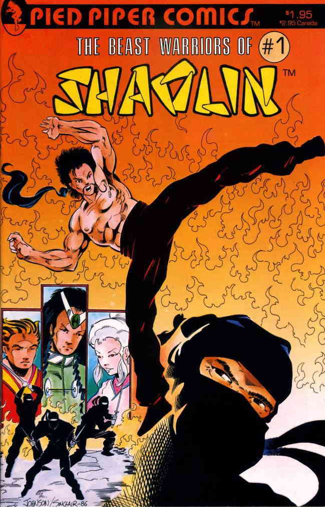 Beast Warriors of Shaolin #1 FN ; Pied Piper | Comic Books - Copper Age / HipComic